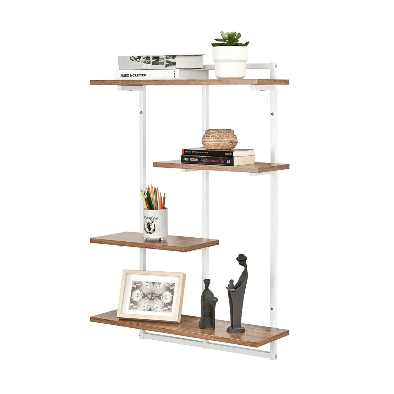 Repisa Industrial Flotante Krista Ventitas Home Color Gales - Real Plaza