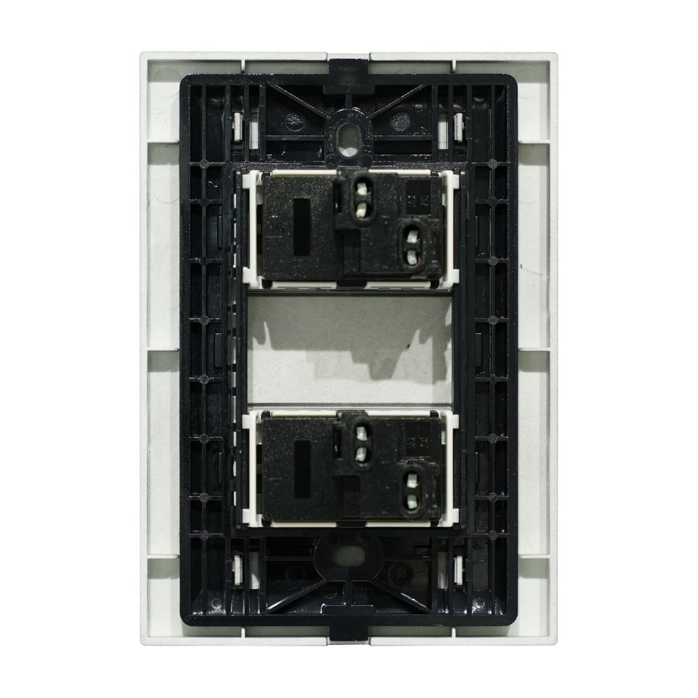 Placa Armada Orange: Interruptor Doble Matte Terra - Real Plaza