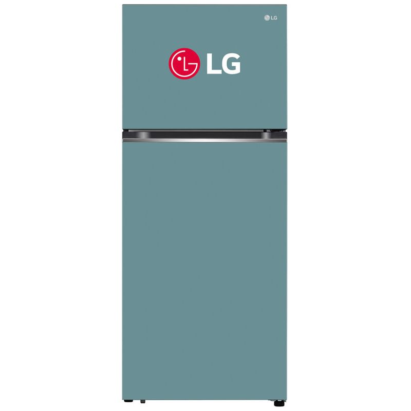Refrigeradora LG 374L No frost VT37BPM Menta Arcilla - Real Plaza
