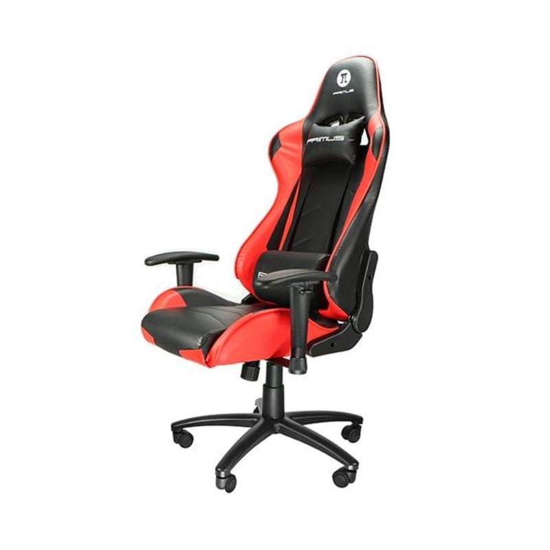 Silla Gamer Primus Gaming Chair THRONOS 100T Rojo-Negro Sop 120kg ...