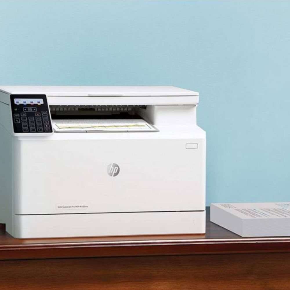 Impresora Láser Multifuncional HP LaserJet Pro MFP M182nw Color - Real ...