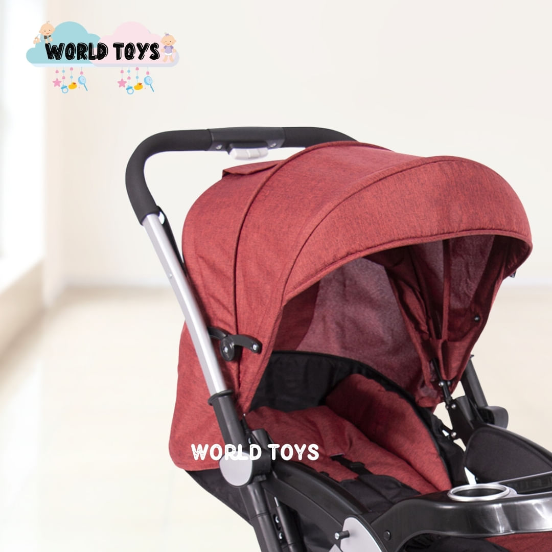 Coche Cuna de Lujo Beloni Edición Limitada Morado - Real Plaza