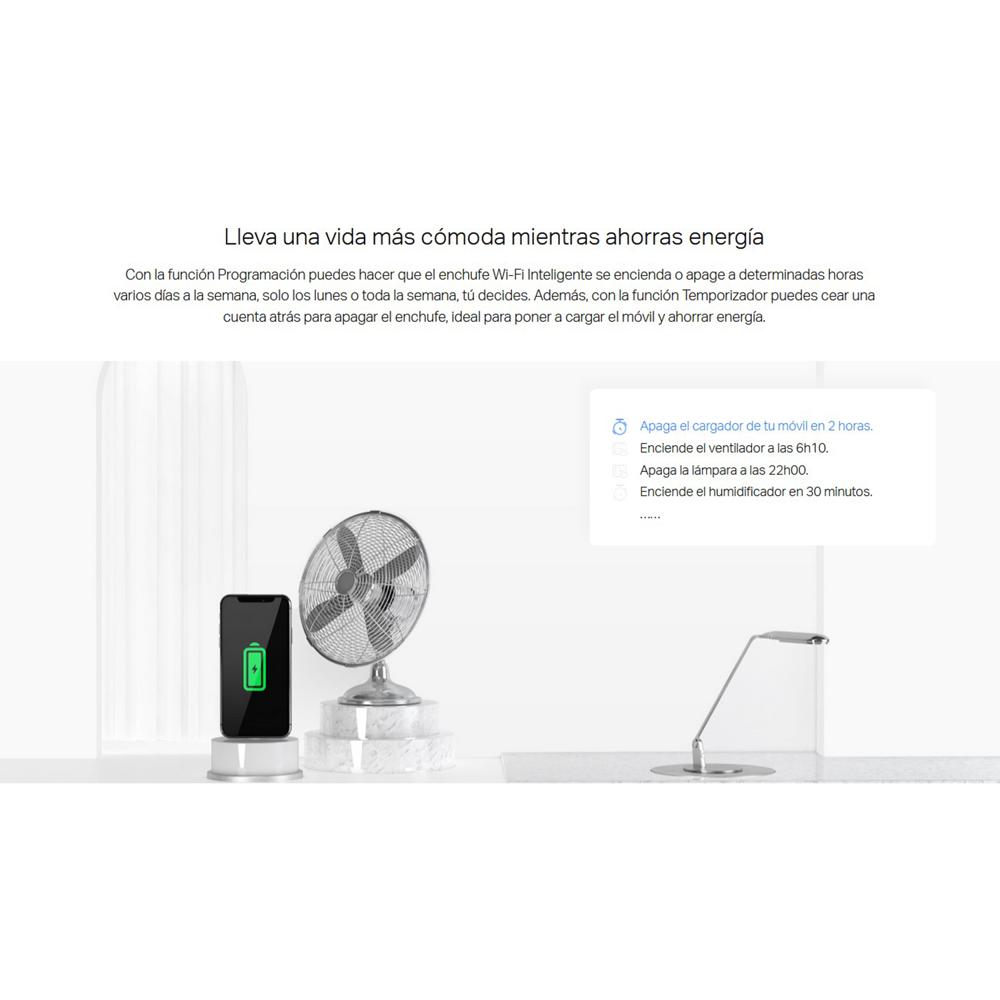 Tomacorriente Wifi Tapo P100 Tp Link Inteligente Control Energético ...