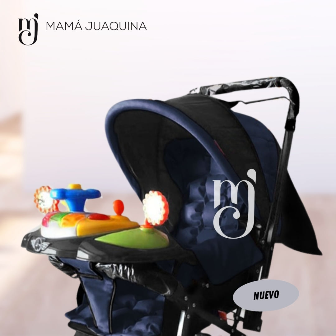 Coche Cuna de Lujo Shabert Edición Limitada Azul - Real Plaza