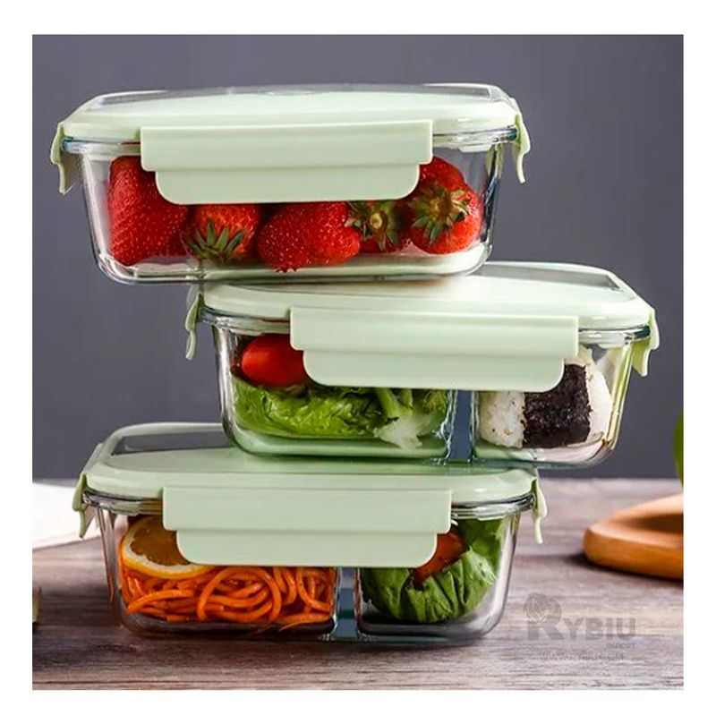 Taper Individual para Alimentos de 1040ml Verde Y+Agendita - Real Plaza