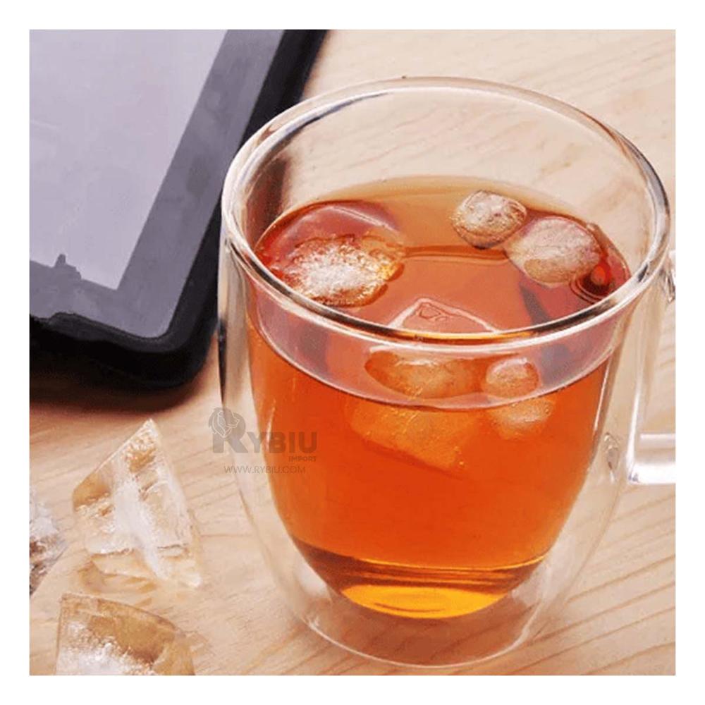 Taza Funcional Util de 300ML Transparente Y+Papel de Regalo - Real Plaza