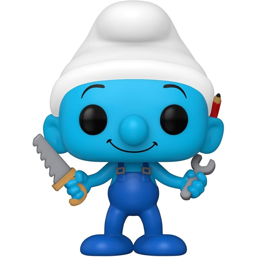 Funko Pop The Smurfs Los Pitufos Handy Smurf Pitufo Genio - Real Plaza