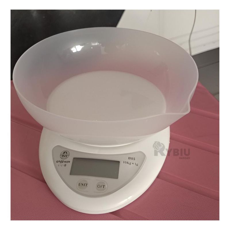 Balanza para Comida Inteligente Blanco Y+Papel de Regalo - Real Plaza