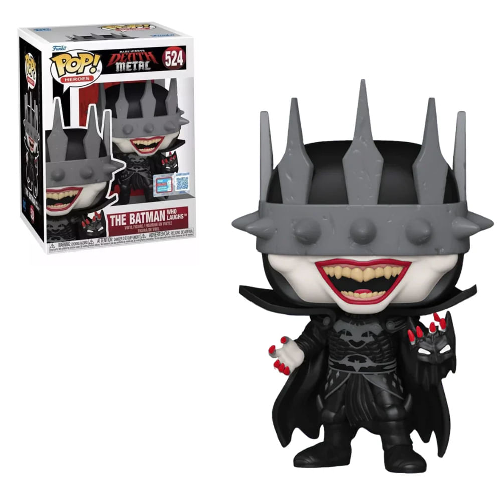 Funko Pop Death Metal - The Batman who laughs exclusivo NYCC 2024 #524 ...