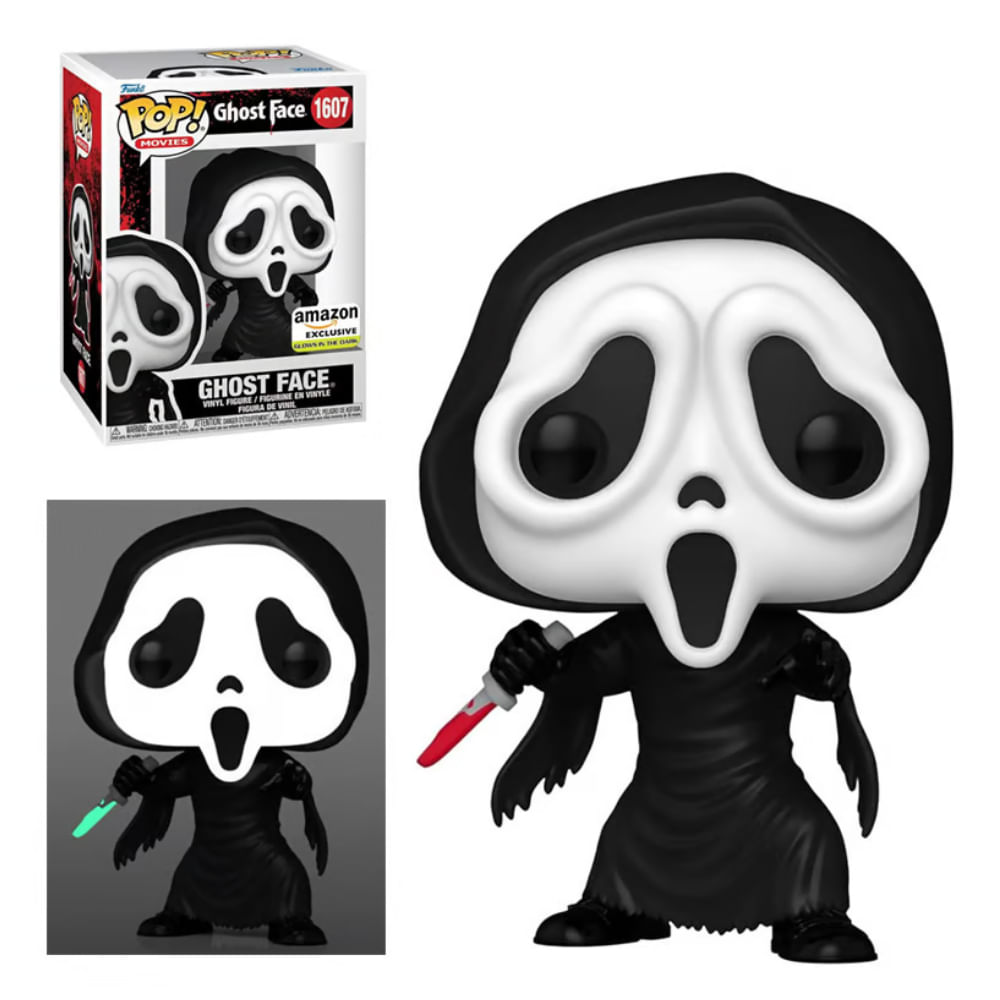 Funko Pop Scream - Ghost Face Brilla en la Oscuridad 1607 - Real Plaza