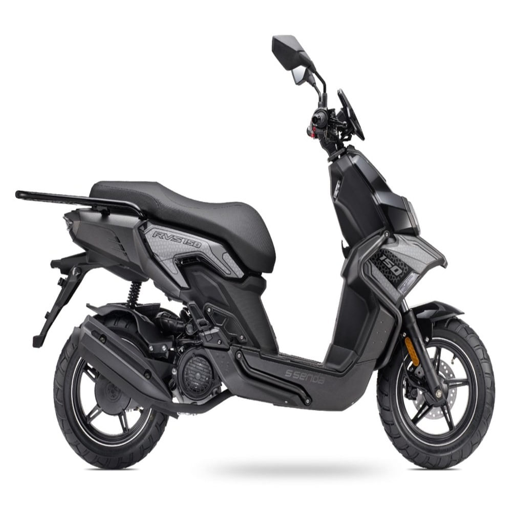 Motocicleta Ssenda Scooter RVS 150 Negro - Real Plaza