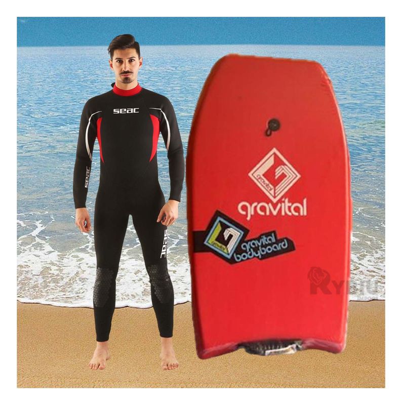 Tabla Compacta para Aprender Natacion 40 en Color Rojo - Real Plaza