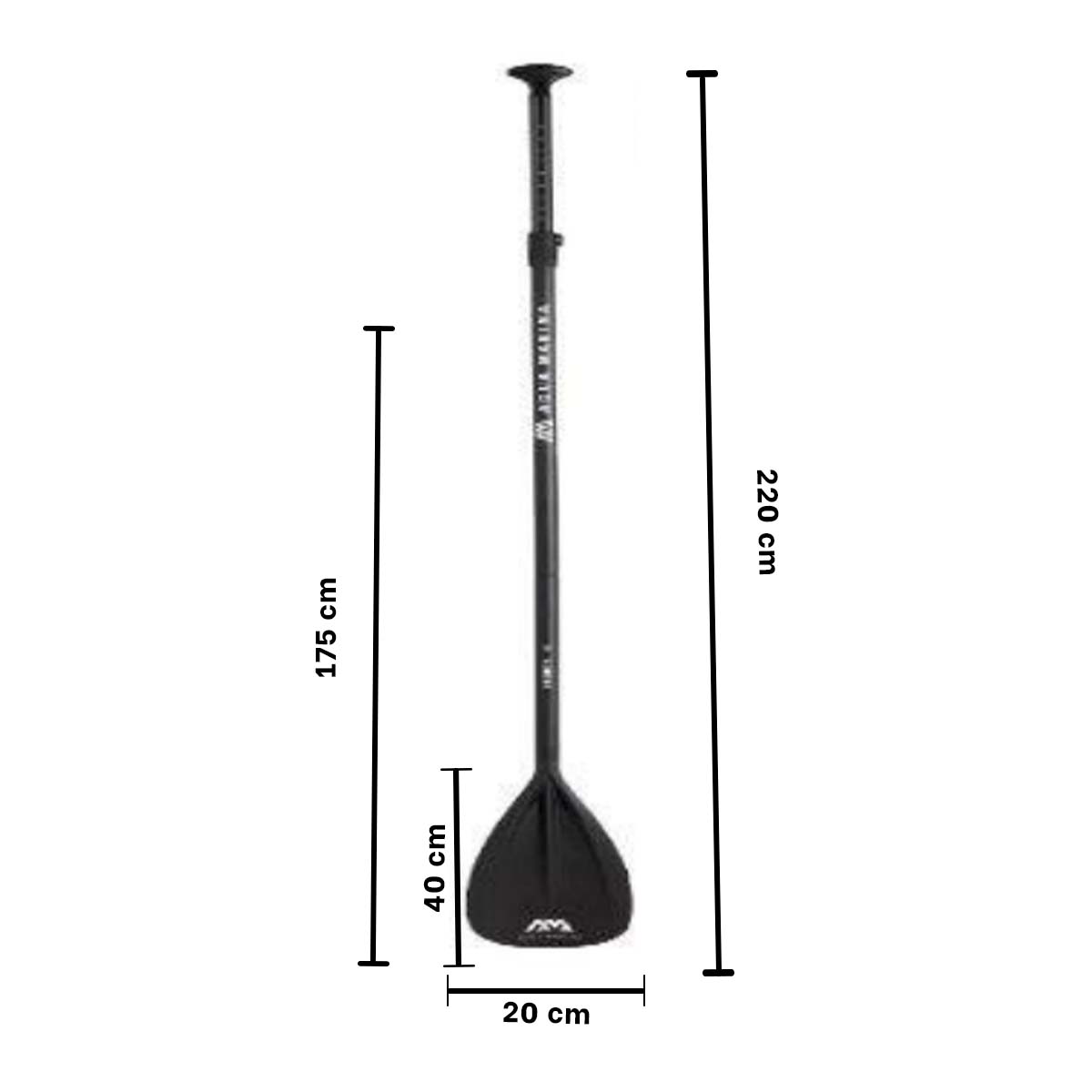 Remo Ligero y Resistente con Eje Paddle Y+Regalo Stickers - Real Plaza