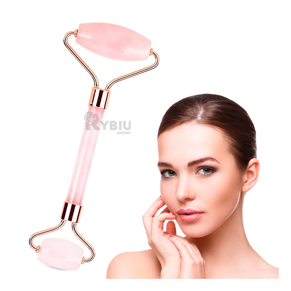 Set de Limpieza Facial Cuarzo Rosado - Real Plaza