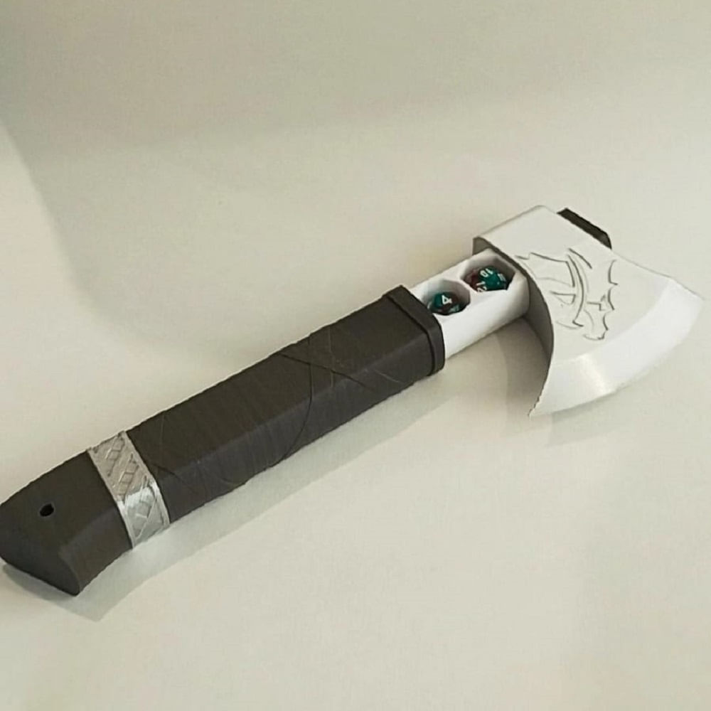 Hacha PortaDados 3D GEEKS PERU PLA - Real Plaza