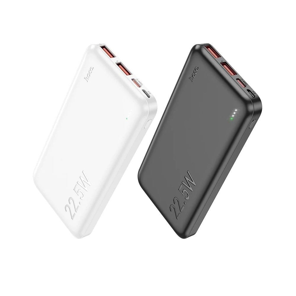 Power Bank 10000mAh Hoco J101 con Indicador LED Blanco De Alta Calidad ...