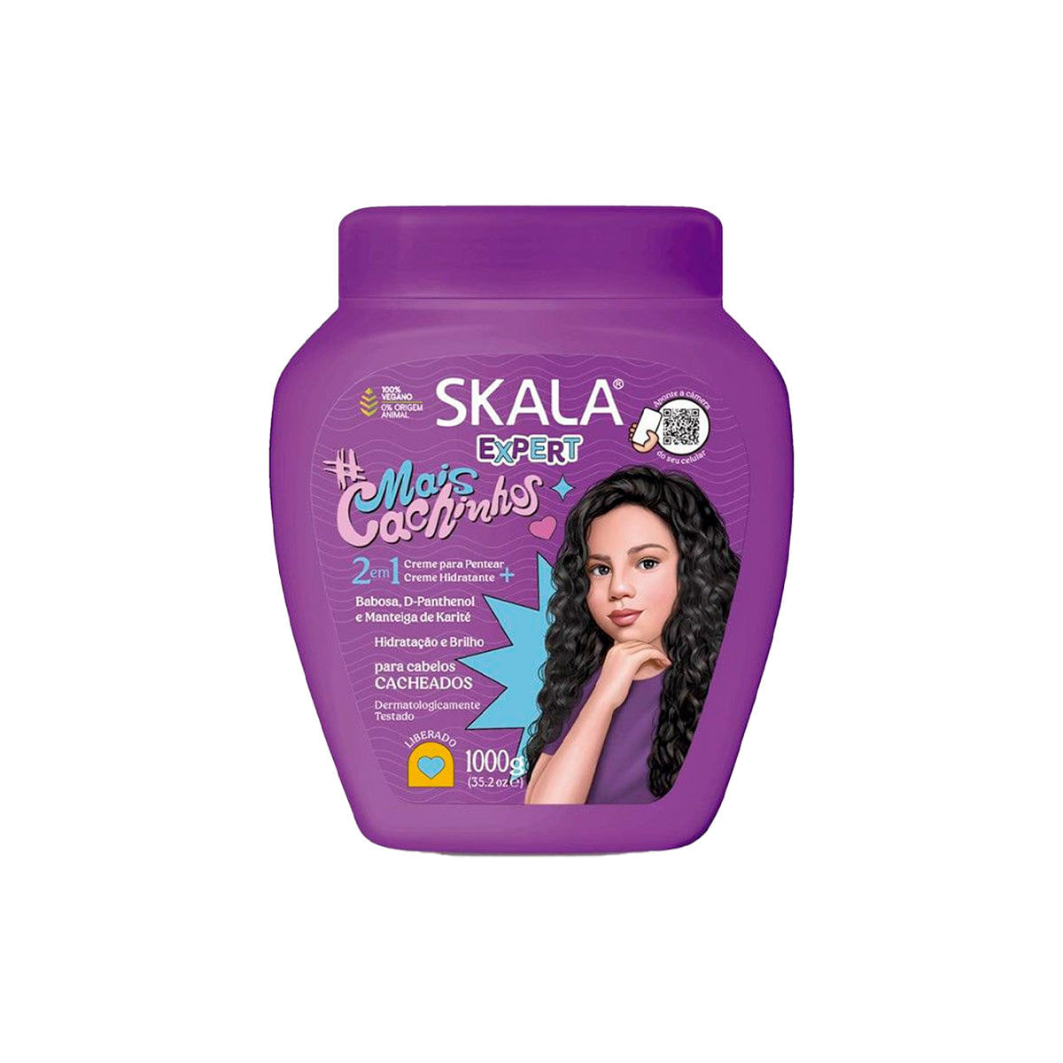 Crema Tratamiento Capilar Mais Cachinhos Skala Expert 1000G - Real Plaza
