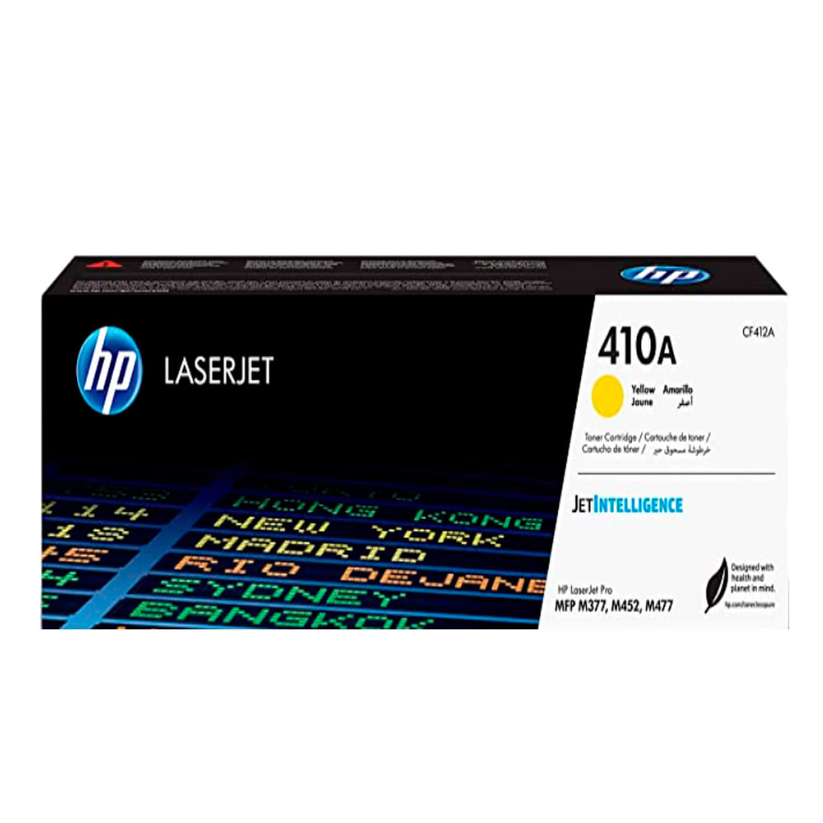 Toner Hp 410a Yellow Pro M477 2.3kpg Cf412a - Real Plaza