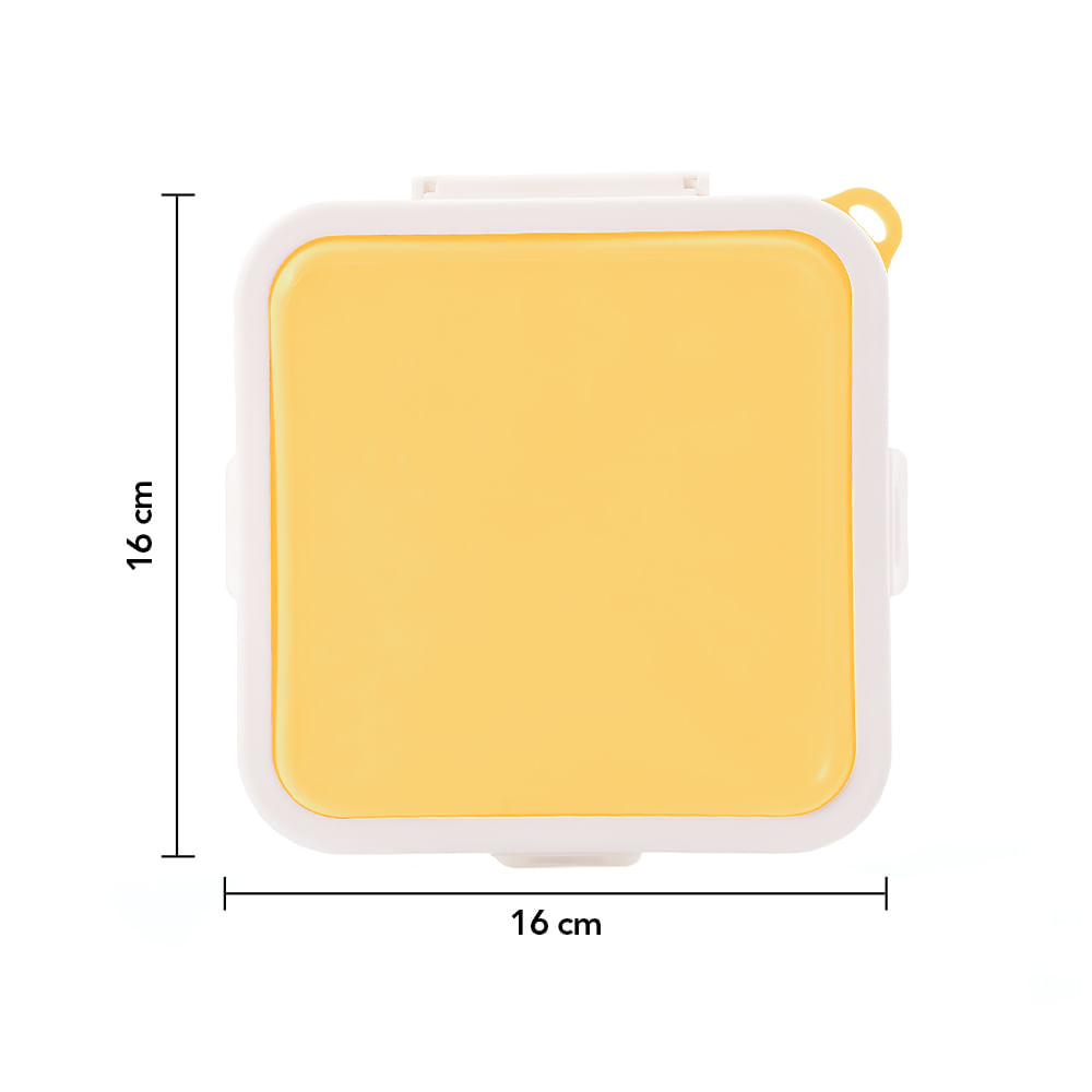 Táper para Sandwich Amarillo A88 - Real Plaza
