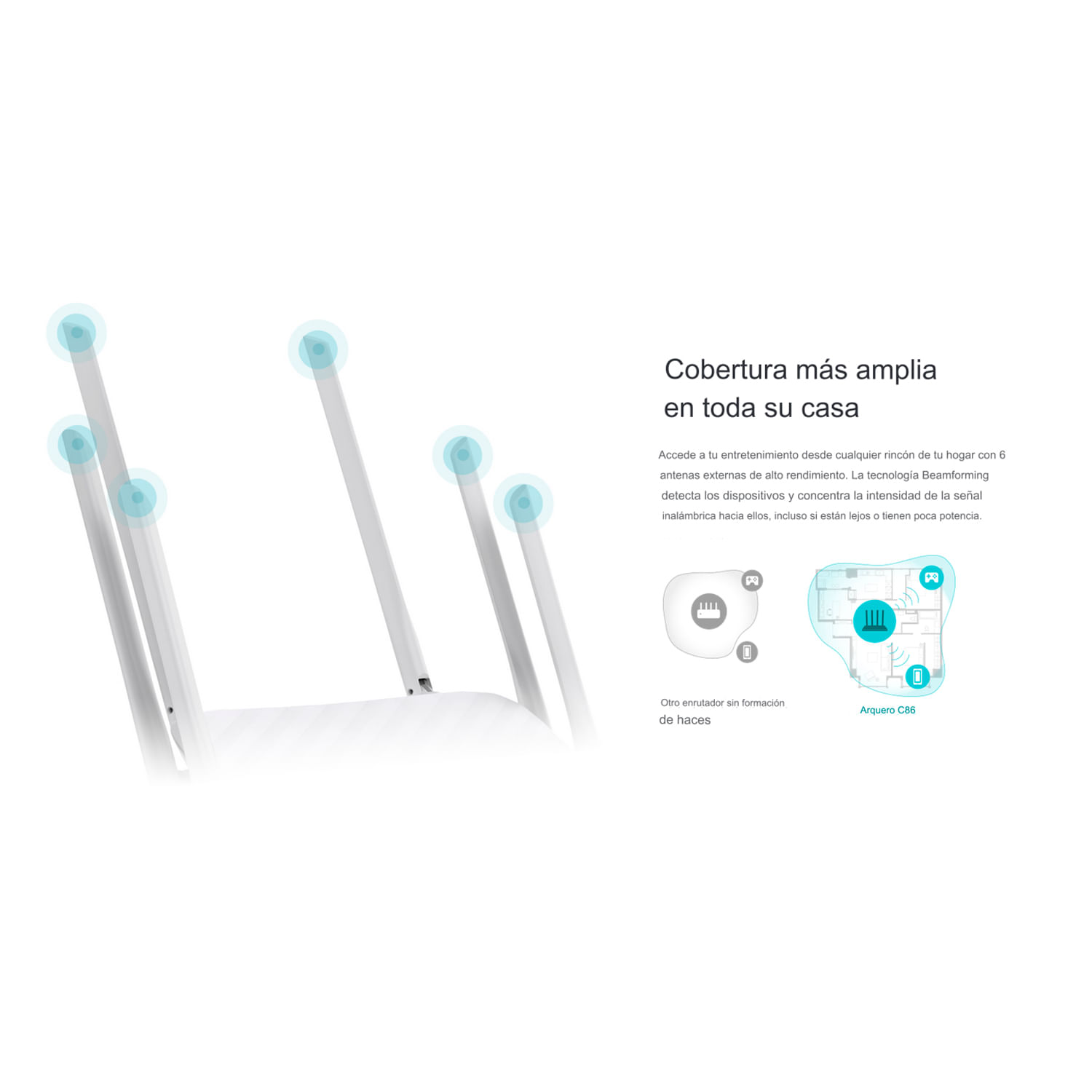 Router Tp Link Archer C86 Wifi 5 Dual Band AC1900 - Real Plaza