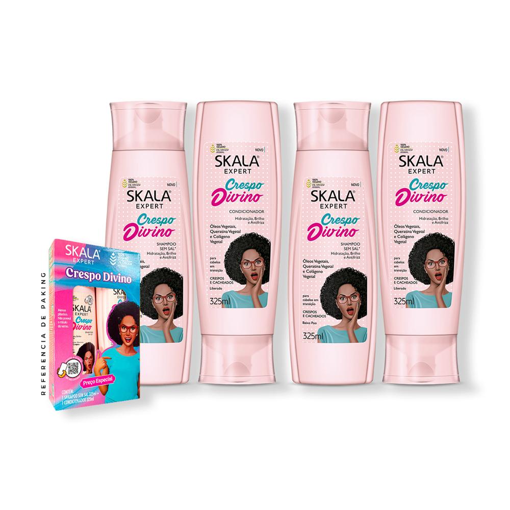 2 Shampoo + Acondicionador Divino Potao Skala Expert 325ml - Real Plaza
