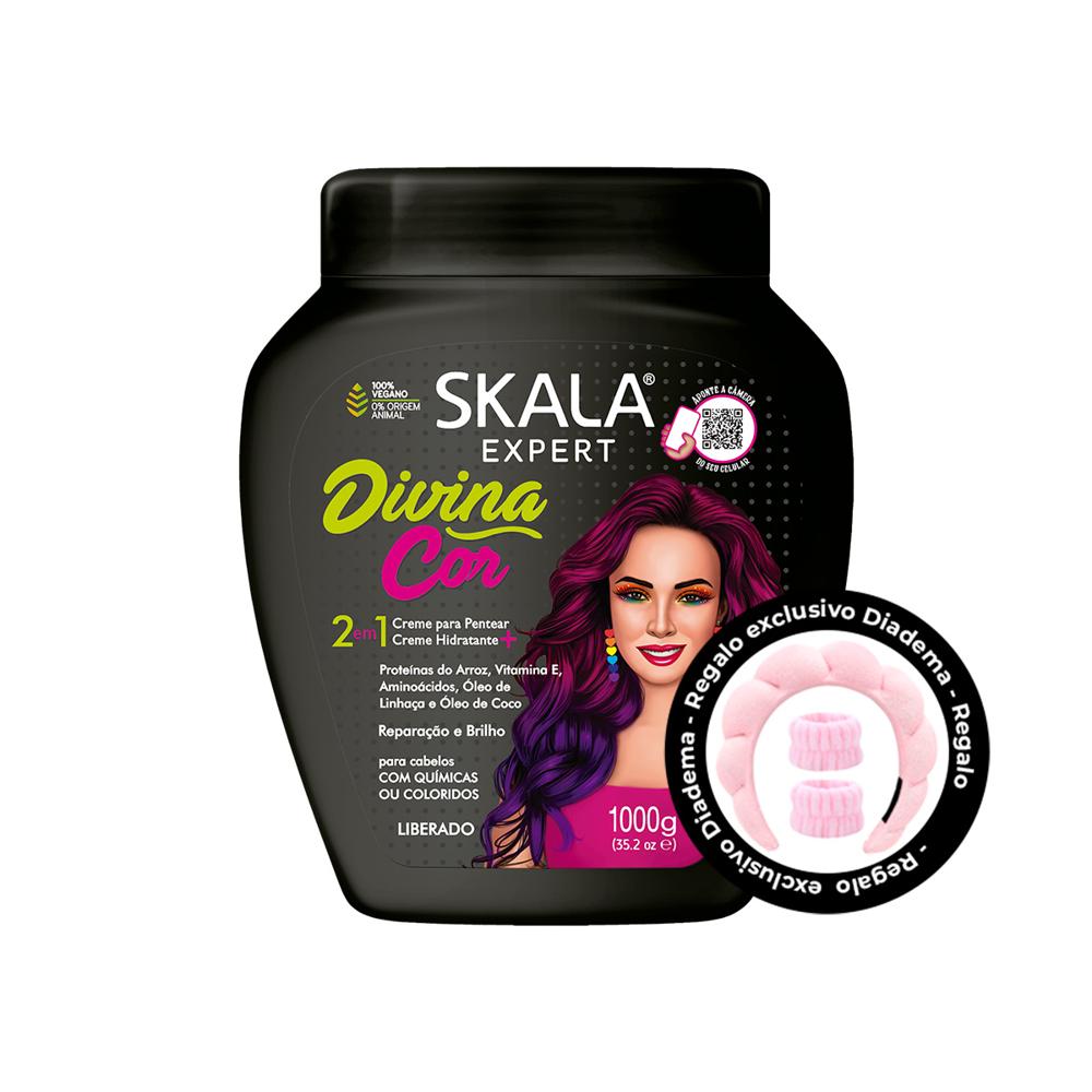 Crema Capilar Divina Cor Skala Expert + Regalo Diadema y Muñequeras ...