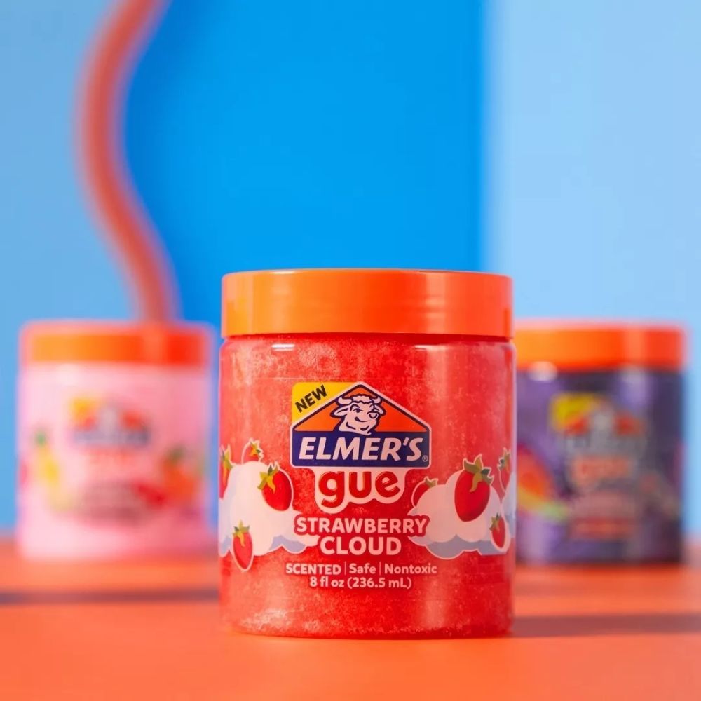 Elmers Gue Slime Strawberry Cloud 236ml - Real Plaza