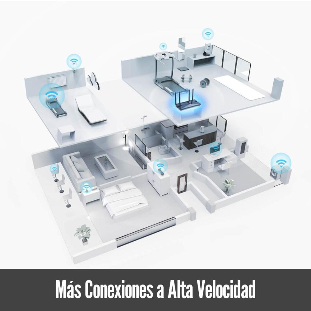 Router TP-Link EX220 Wireless Aginet WiFi 6 AX1800 - Real Plaza