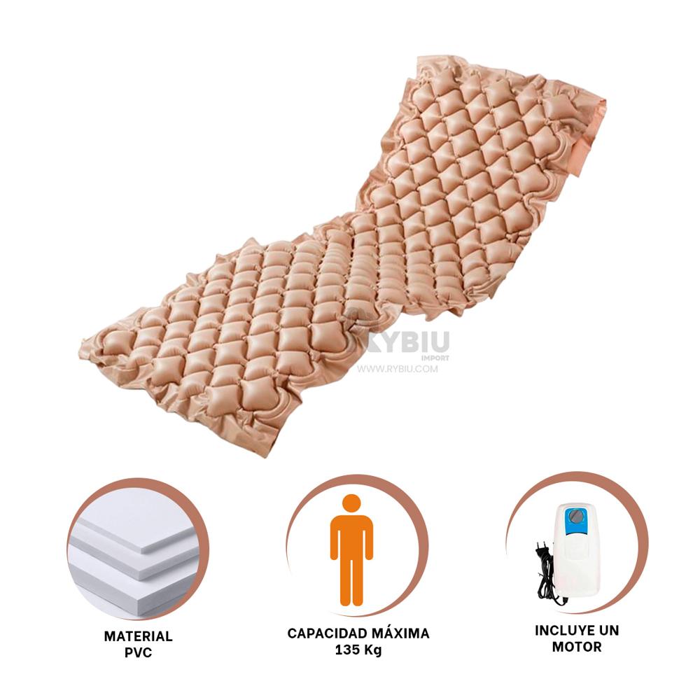 Colchon de Morlab Antiescaras en Beige Y+Regalo Agendita - Real Plaza