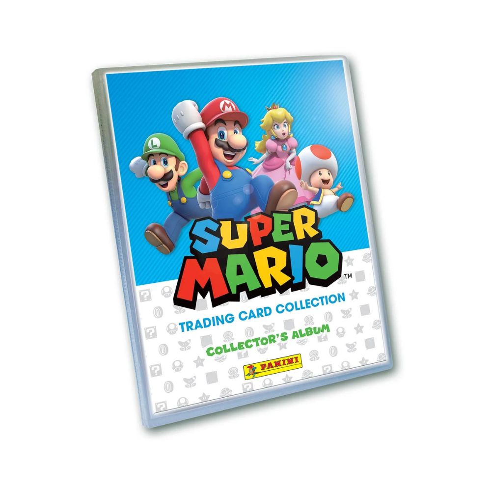 Binder Super Mario Trading Card Panini - Real Plaza