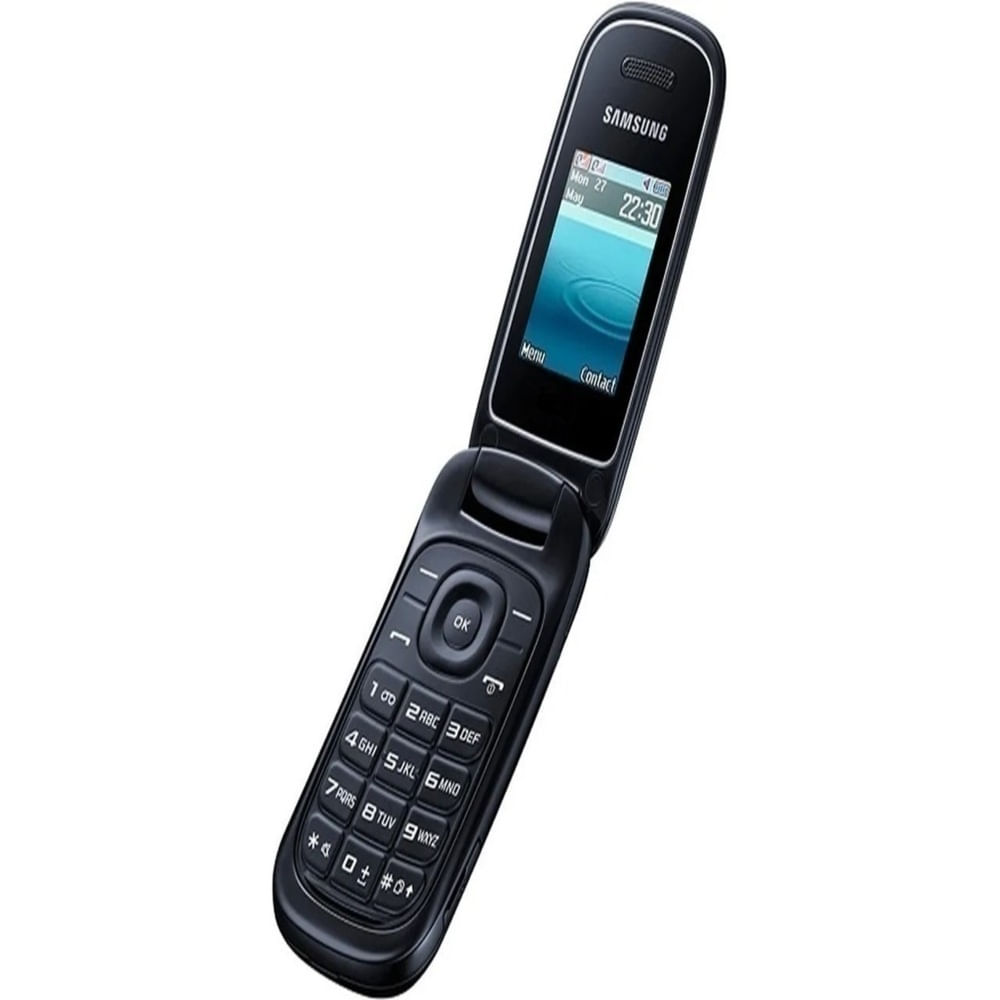 Celular Samsung 3G con Tapa GT-E1195L Negro - Real Plaza