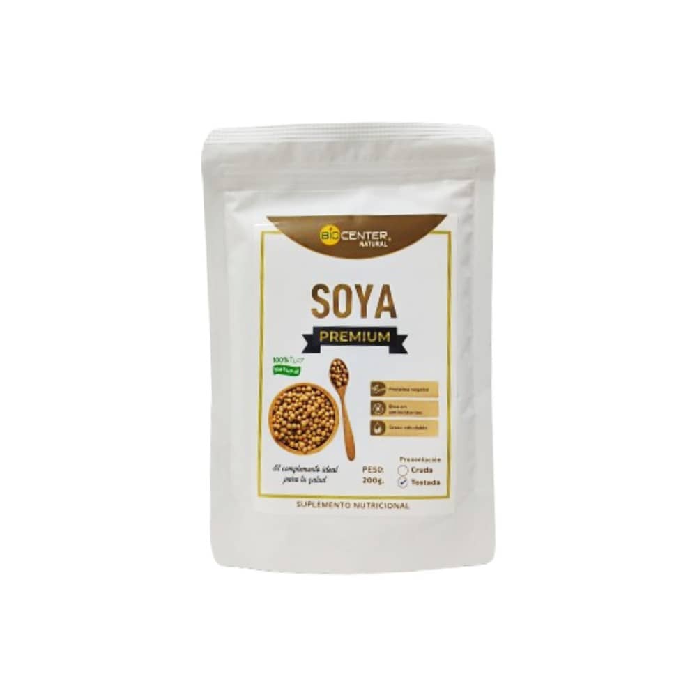 Soya Tostada en Polvo | 200g BioCenter Natural - Real Plaza