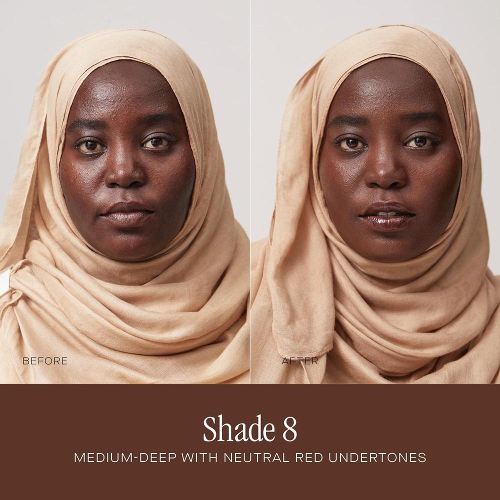 Sheer Skin Tint with Hyaluronic Acid + Squalane-Medium Deep with ...
