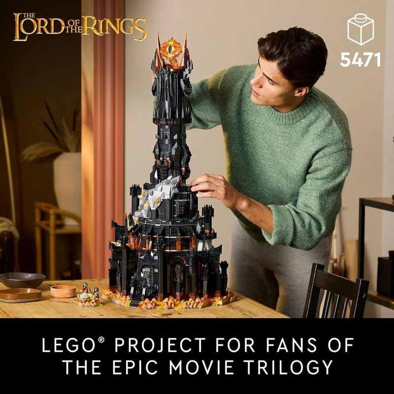 Juego De Construcción LEGO Barad-dûr Con 10 Minifiguras - Real Plaza