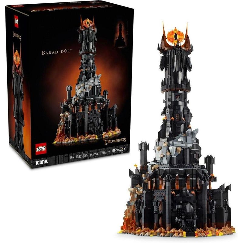 Juego De Construcción LEGO Barad-dûr Con 10 Minifiguras - Real Plaza