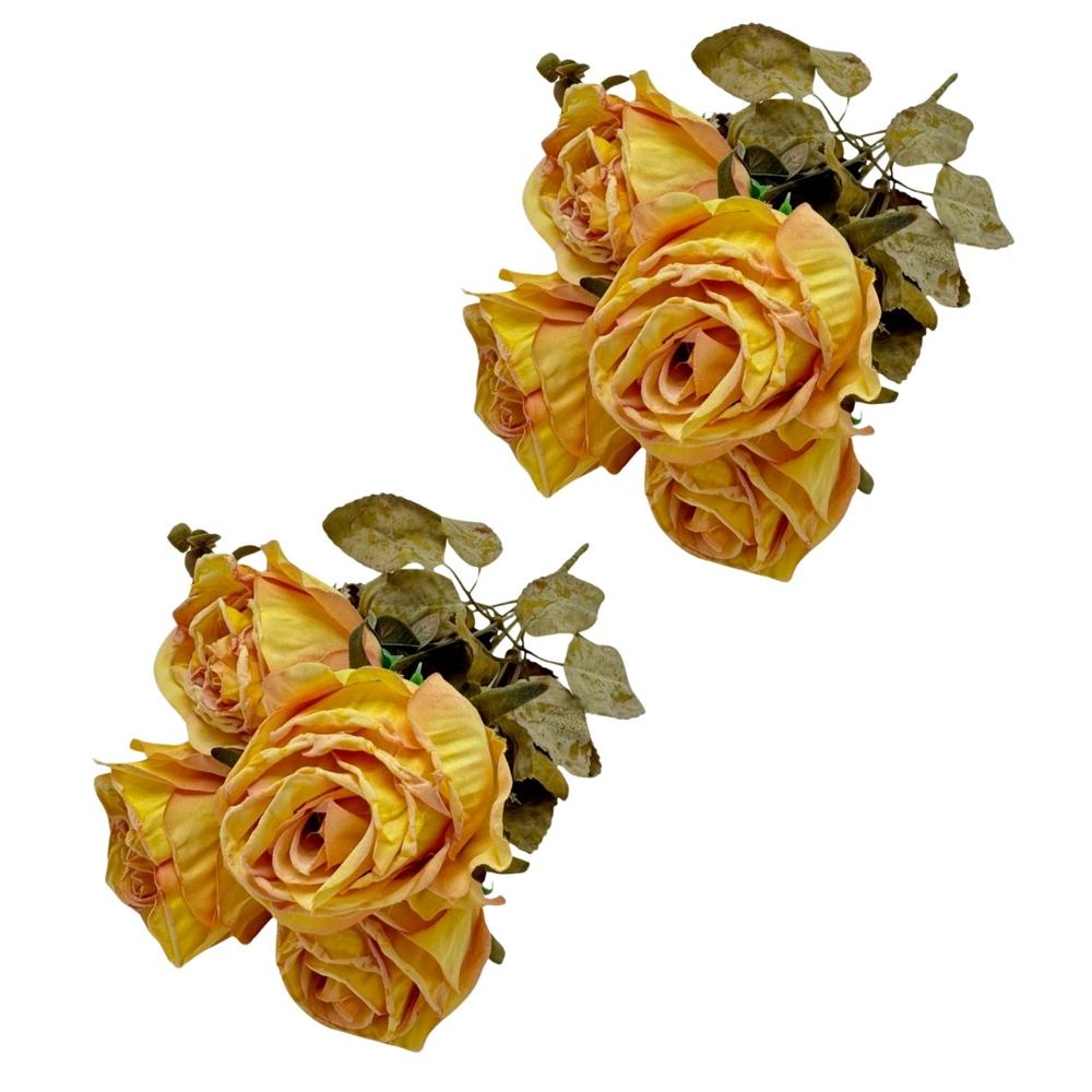 Pack de 2 Bouquets De Rosa En Boton 8221-AM FLORIPASTORE - Real Plaza