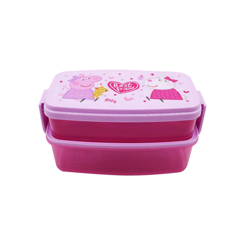 Taper Peppa Pig y Susi dos niveles 510 ML - Real Plaza