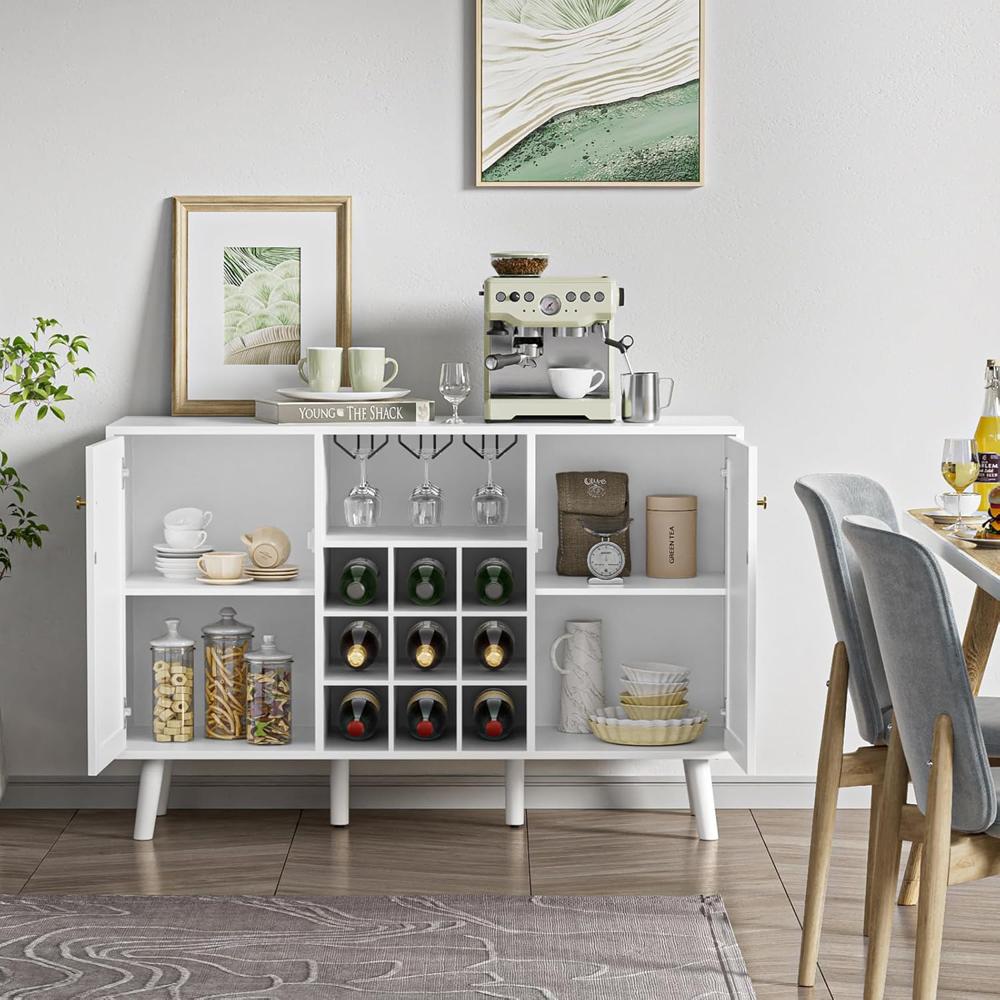 Mueble Bar Moderno Amore Home Husnia con Ratan - Real Plaza