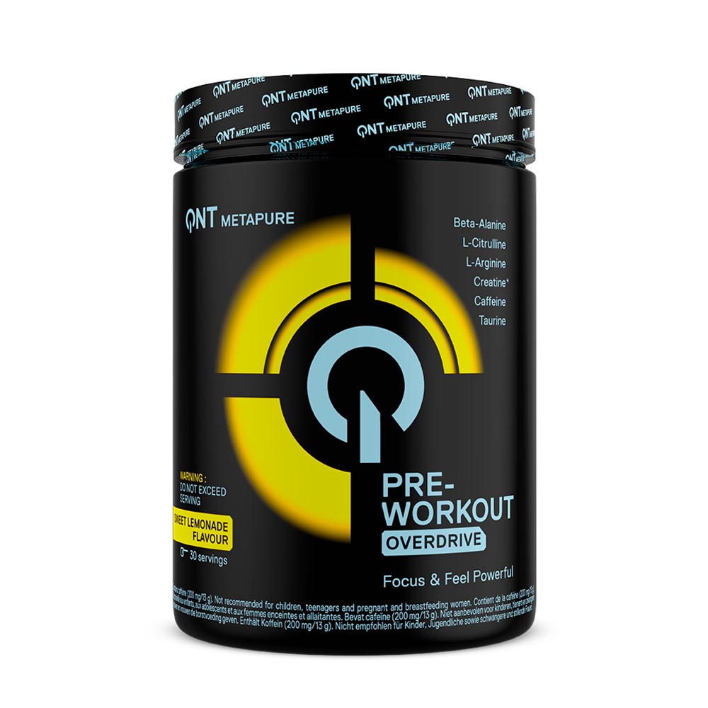 Pre-Workout Overdrive Sweet Lemonade en Polvo - Real Plaza