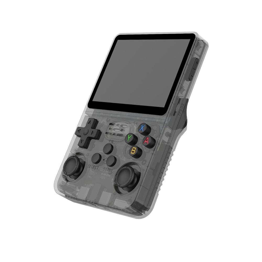 Consola de juegos portátil Retro R36S 128GB Negro - Real Plaza