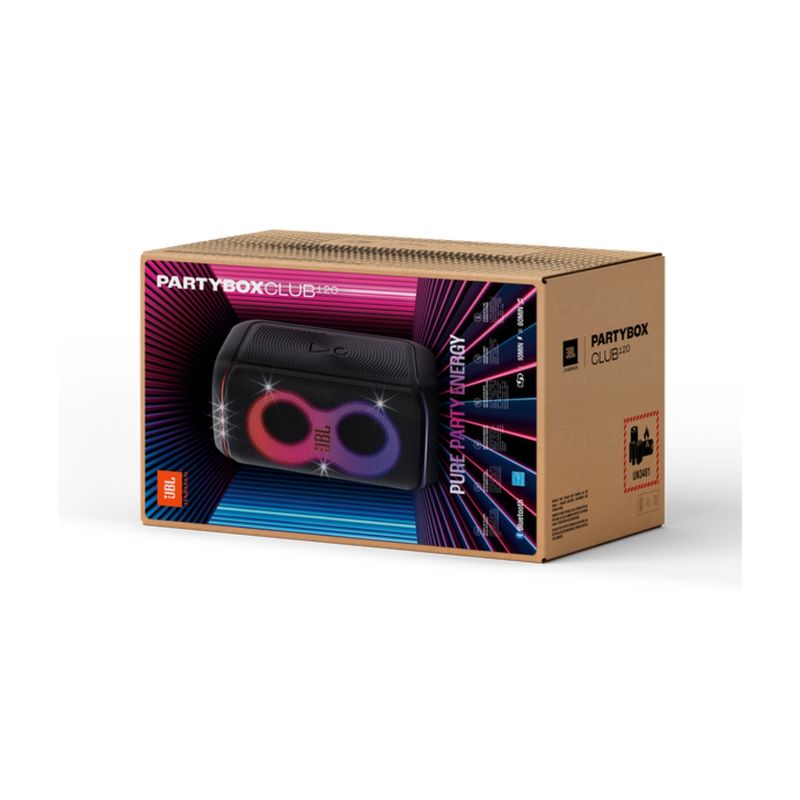 Parlante Bluetooth JBL Partybox Club 120 IPX4 Recargable FLF - Real Plaza