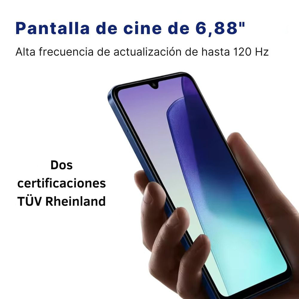 CELULAR XIAOMI REDMI 14C US 128GB 4GB RAM 50MP 6.88" STARRY BLUE - Real ...