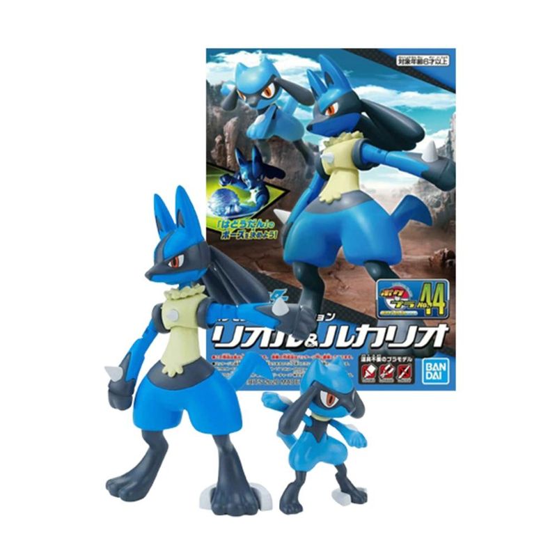Bandai Spirits Model Kit Pokémon Riolu Lucario - Real Plaza