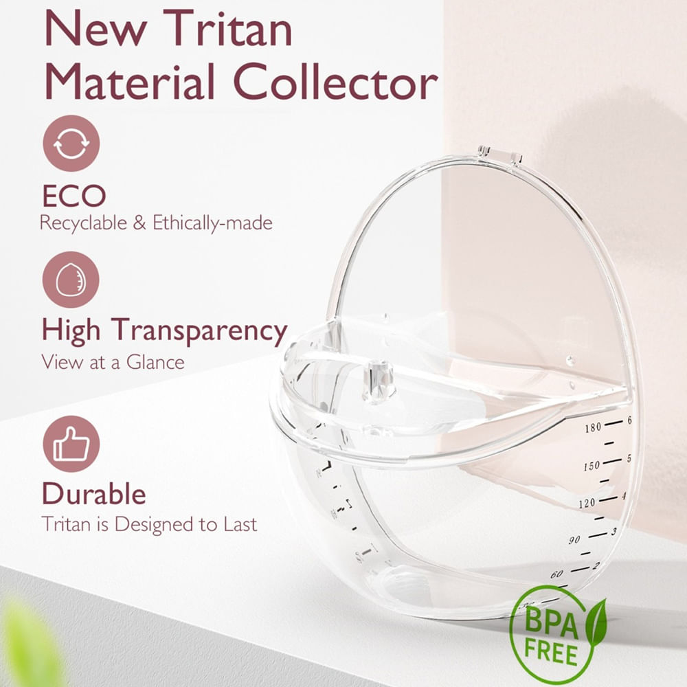 Momcozy M6 Doble Extractor Eléctrico de Leche Materna Manos Libres ...