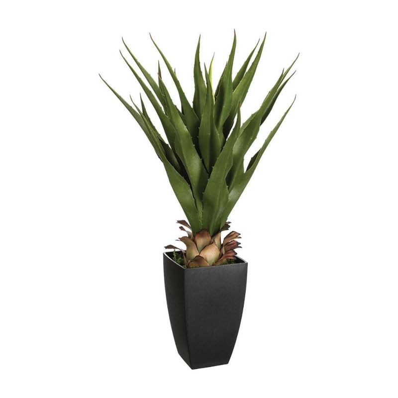 Agave 73cm + Maceta Rectangular Atmosphera - Real Plaza