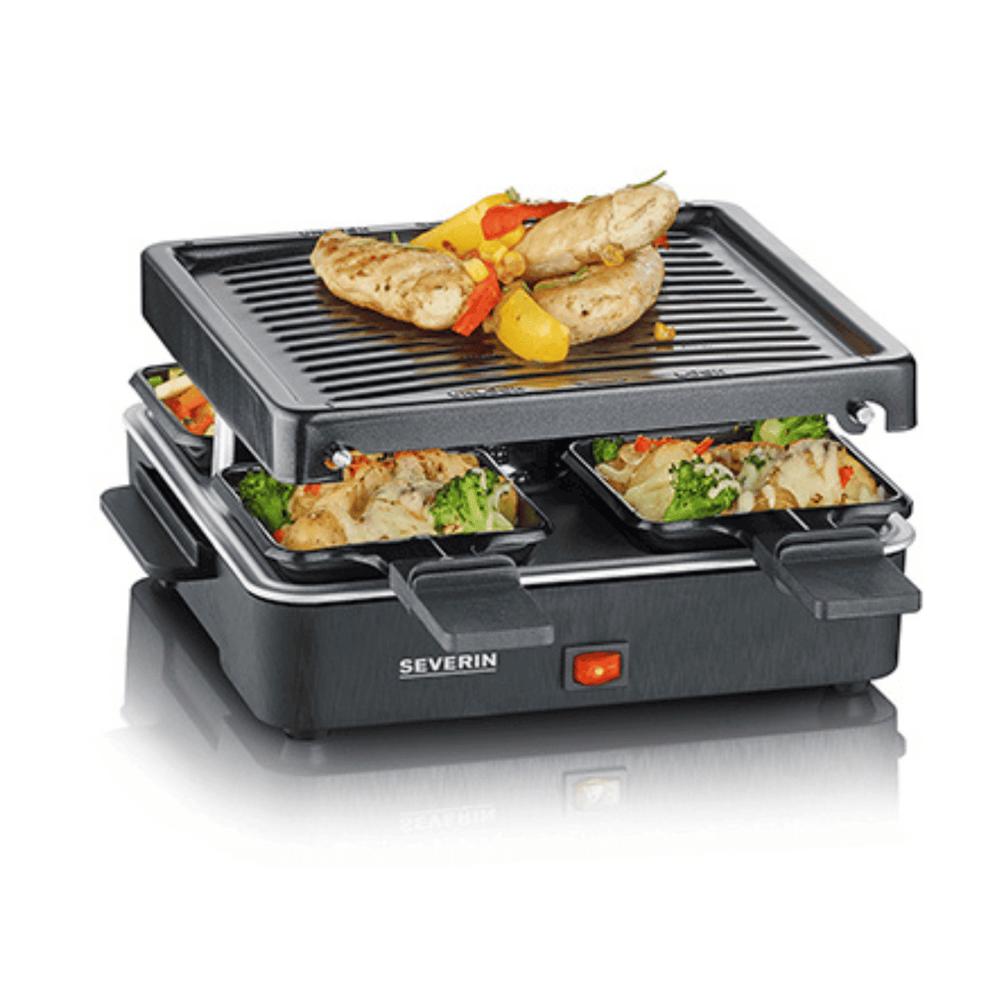 Raclette Grill 4 Pans - RG 2370 | Para Reuniones y Cocinar - Real Plaza
