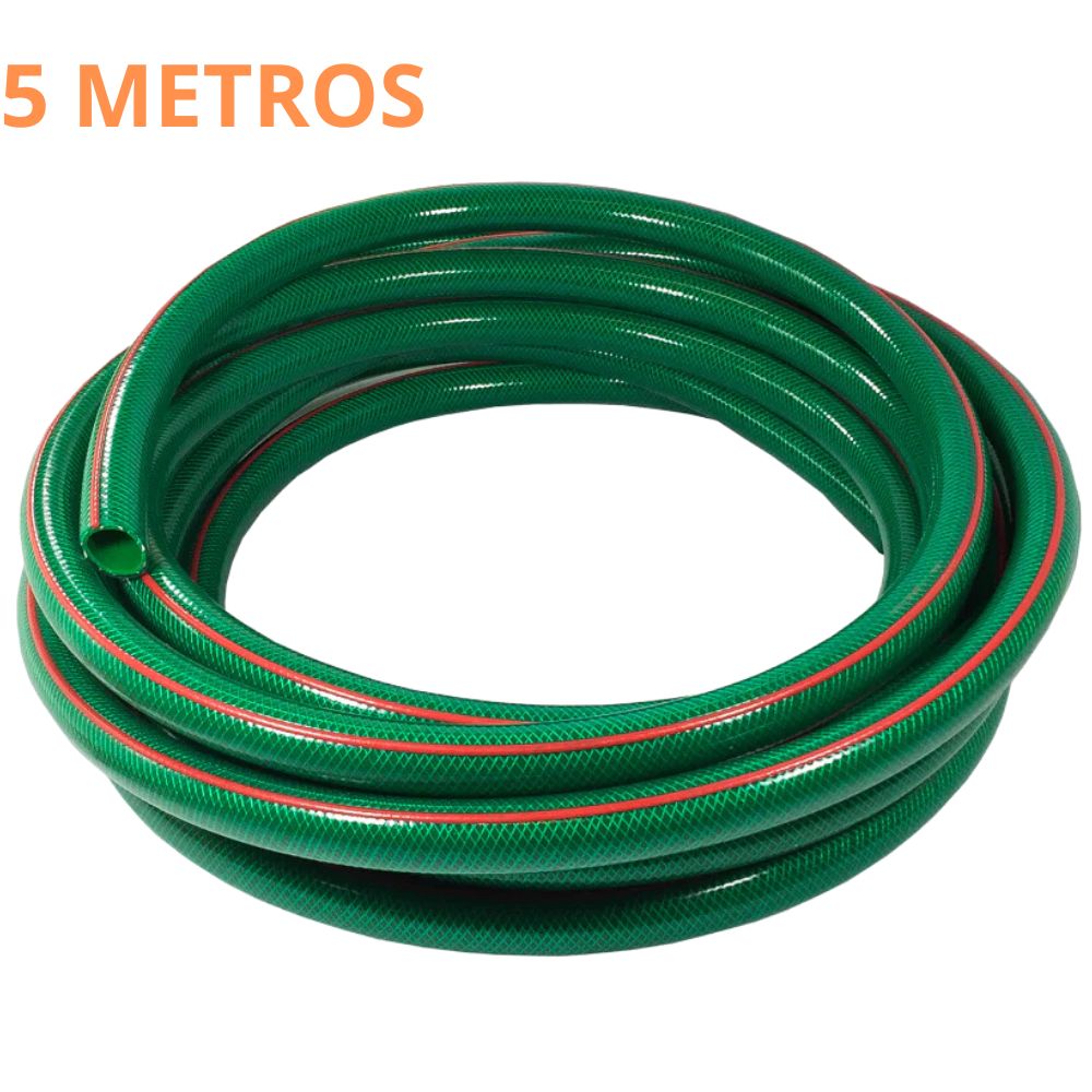 Kit embudo, manguera 5 metros, Truper - Real Plaza