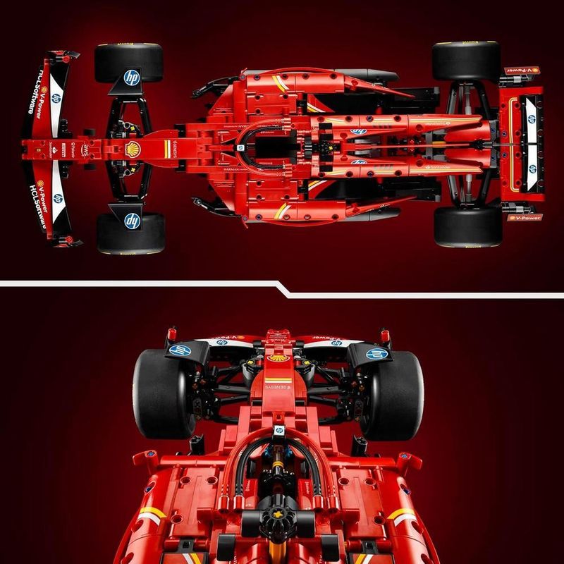 LEGO Technic Ferrari SF-24 F1, kit para construir y exhibir - Real Plaza