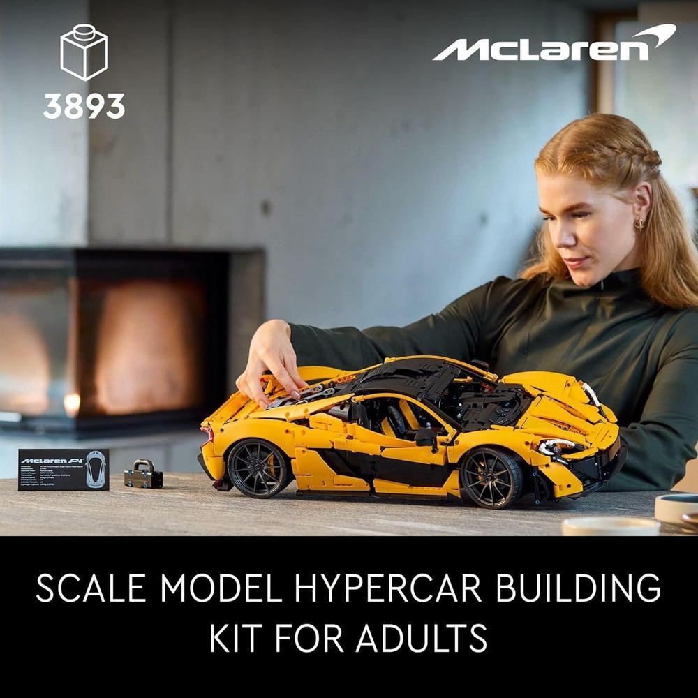 LEGO Technic McLaren P1 Hypercar Con Motor V8 - Real Plaza