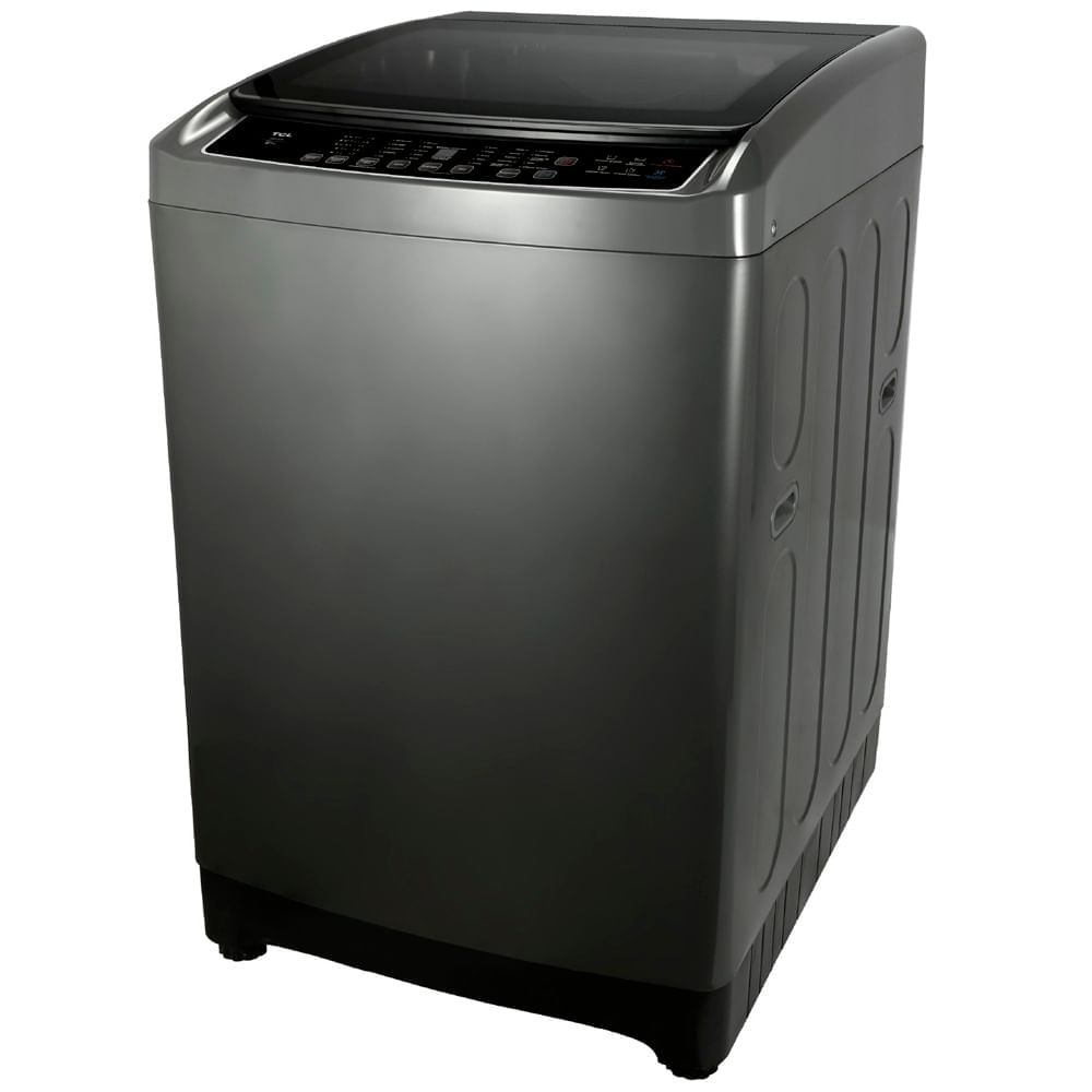 Lavadora Carga Superior 22 Kg TCL F322TLW Gris - Real Plaza